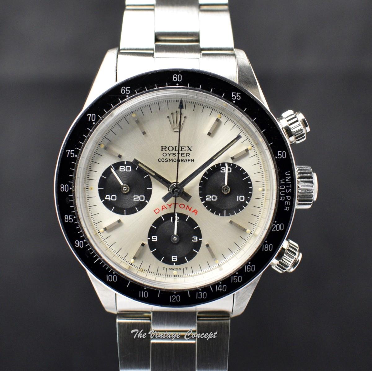 Rolex Steel Daytona Silver Dial Big Red 6263 (SOLD) – The Vintage Concept