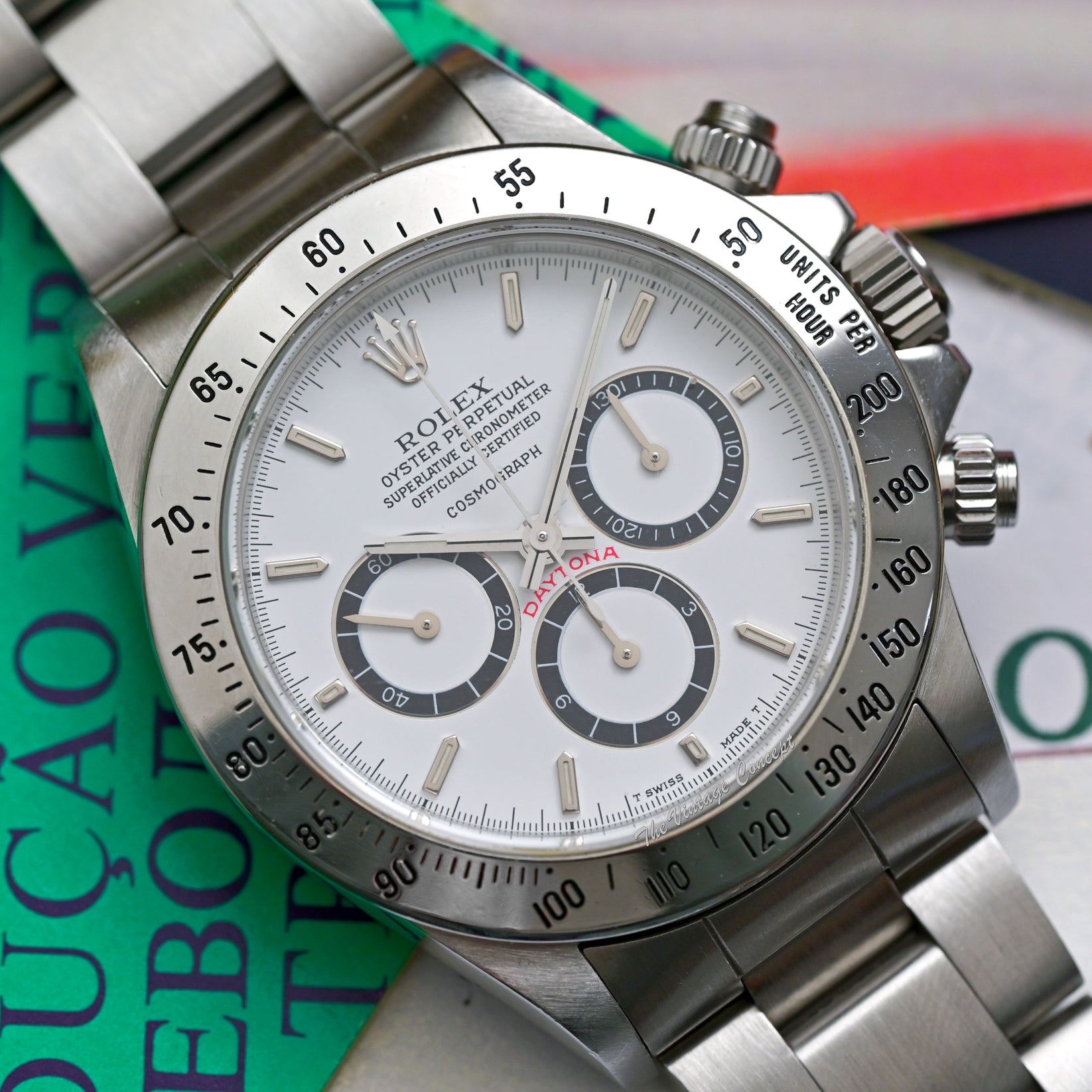 Rolex Daytona White “Floating Dial” 16520 w/Box & Accessories (ON HOLD ...